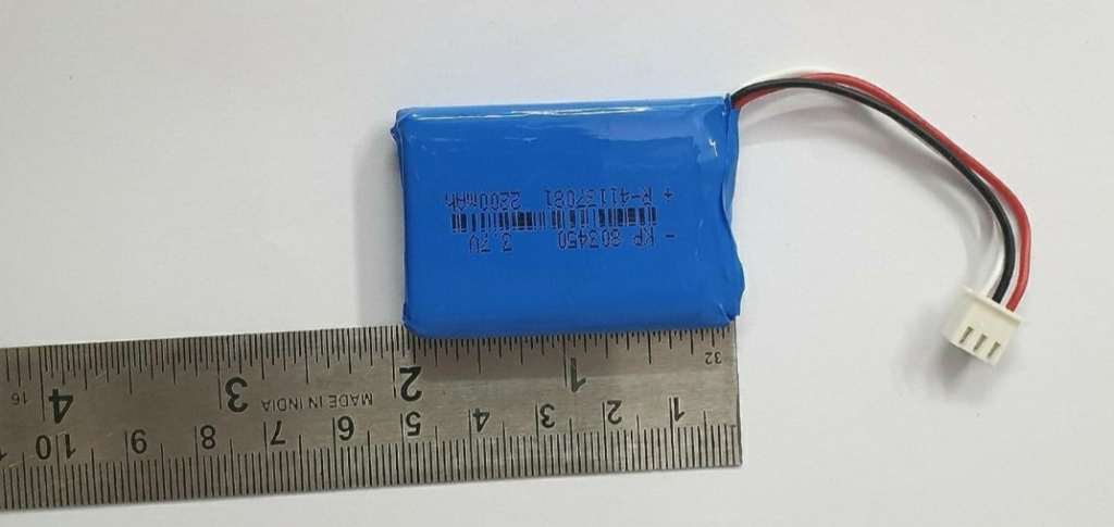 KP Original 803450-3.7v 2200mAh 3pin Wire Rechargeable Connector ...